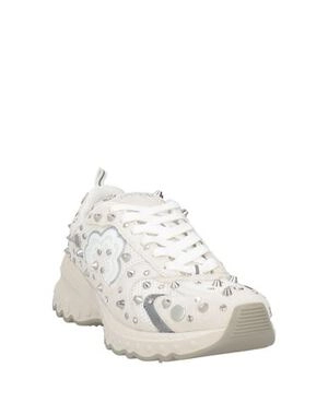 Maje Sneakers Light Size Leather, Textile Fibers