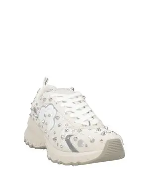 Maje Sneakers Light Size Leather, Textile Fibers
