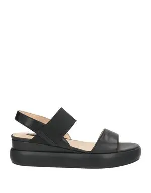 LUCIANO BARACHINI Sandals Size Leather