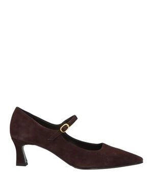 BIANCA DI Pumps Dark Size Leather - Brown