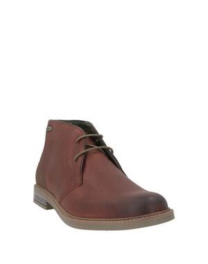 Barbour Lace-up Shoes Size Leather, Textile Fibers