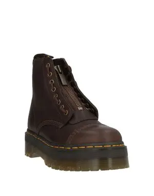 Dr. Martens Sinclair Ambassador Ankle Boots Dark Size Leather - Brown