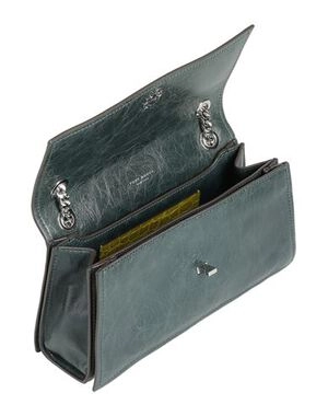 Tory Burch Shoulder Bag Deep Teal Leather - Green