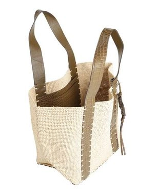 Tory Burch Handbag Natural Raffia