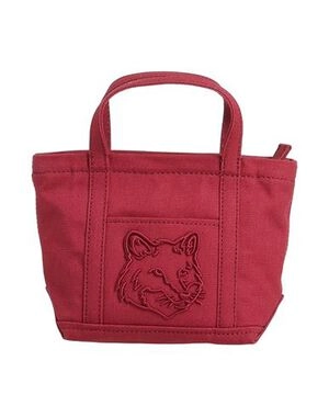 Maison Kitsuné Handbag Brick Cotton - Red