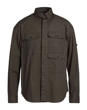 Emporio Armani Shirt Charcoal Size Cotton - Grey