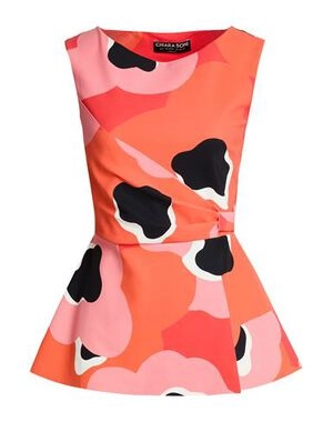 Chiara Boni La Petite Robe Top Size Polyamide, Elastane - Orange