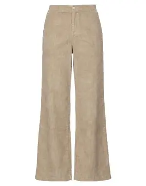 European Culture Pants Taupe Size Polyester, Polyurethane - Grey
