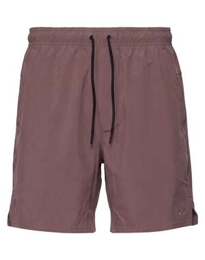 Nike Shorts & Bermuda Shorts Mauve Size Polyester, Elastane