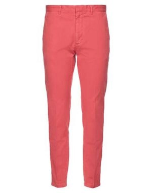 Lacoste Pants Coral Size Lyocell, Cotton - Red