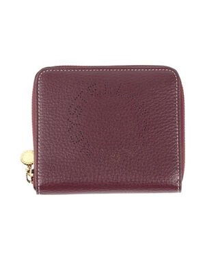 Stella McCartney Wallet Textile Fibers - Purple