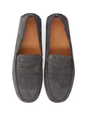 TOD'S City Gommino Suede Moccasins