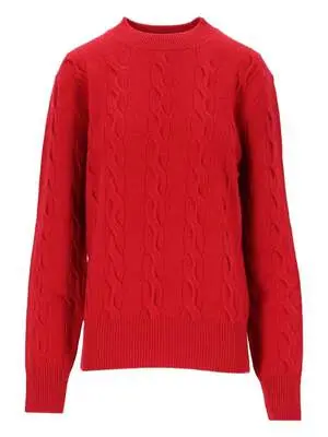 AMI Paris Cable-knit Sweater
