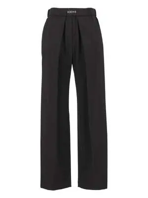 Loewe Stretch Wool Trousers