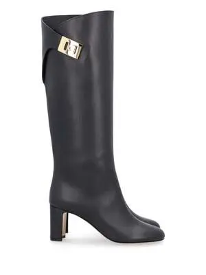 FERRAGAMO Elli Boots - Black