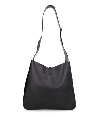 Saint Laurent Le 5 À 7 Maxi Hobo Bag In Textured Leather