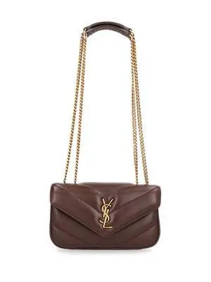 Saint Laurent Loulou Mini Bag In Lambskin - Multicolor