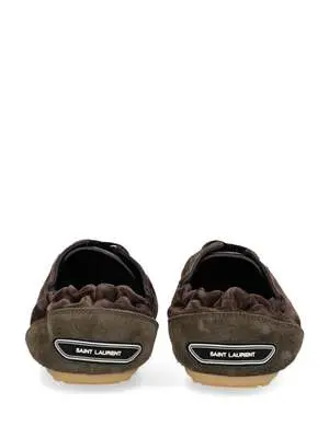 Saint Laurent Lewis Suede Sneaker