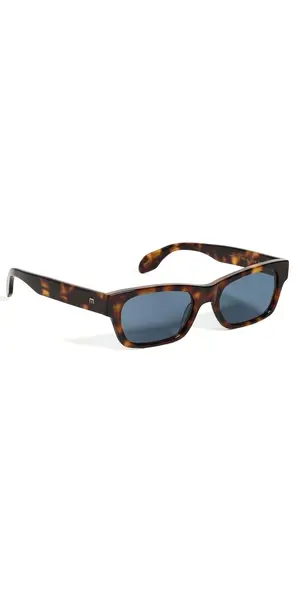 ELISA JOHNSON Alix Sunglasses - Brown Tortoise