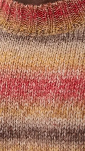 FAR AFIELD Dieter Nepalese Sunset Sweater