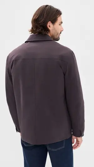 WAX LONDON Fairfax Tech Canvas Field Jacket