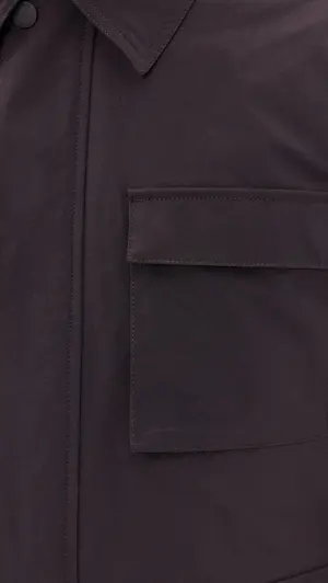 WAX LONDON Fairfax Tech Canvas Field Jacket