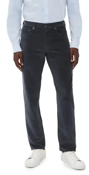 Faherty Brand Stretch Terry Corduroy 5 Pockets - Abyss Navy
