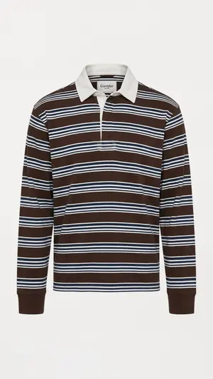 CORRIDOR Mini Stripe Rugby Polo