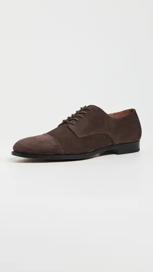 Polo Ralph Lauren Owen Captoe Suede Dress Shoes