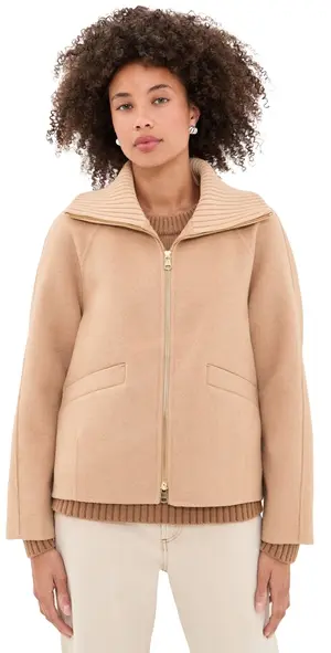 Varley Darnley Short Jacket - Candied Ginger