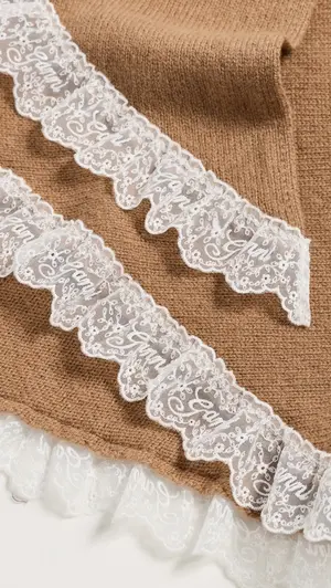 GANNI Triangular Scarf