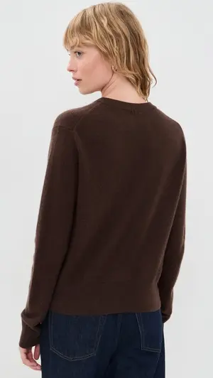 WHITE & WARREN Cashmere Crew Pullover