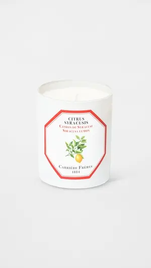 CARRIERE FRERES Siracusa Lemon Candle 6.5