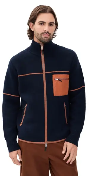 Guest In Residence Felted Louis Jacket - Midnight