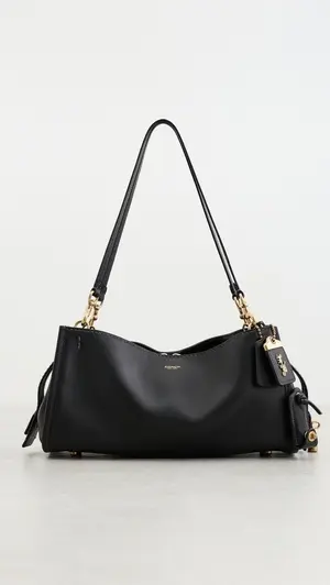 COACH Soft Grain Leather East West Rogue 34 Bag