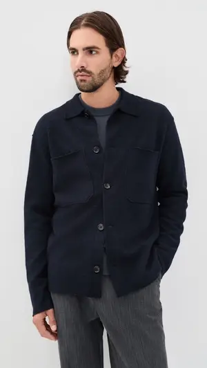 Nn07 Jonas Full Button Sweater