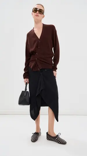LEMAIRE Buttoned Skirt