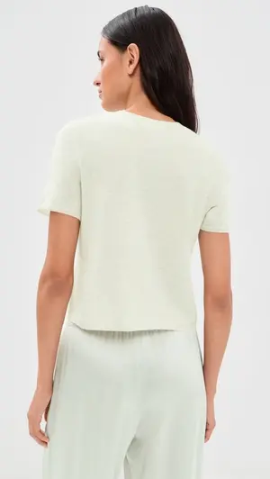 Sablyn Charleston Relaxed Crew Cashmere Tee