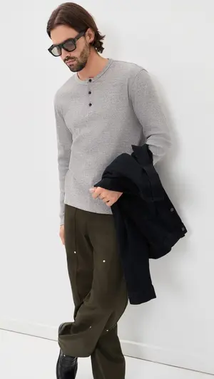 Ag Bryce Long Sleeve Henley