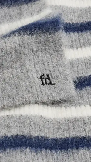 FAVORITE DAUGHTER The Striped Knit Scarf