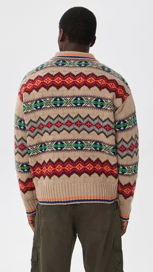 Polo Ralph Lauren Original Label Fairisle Polo Sweater