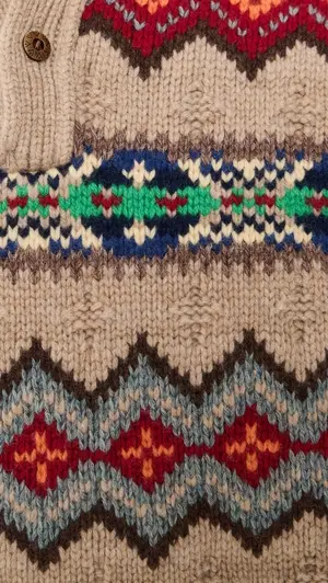 Polo Ralph Lauren Original Label Fairisle Polo Sweater
