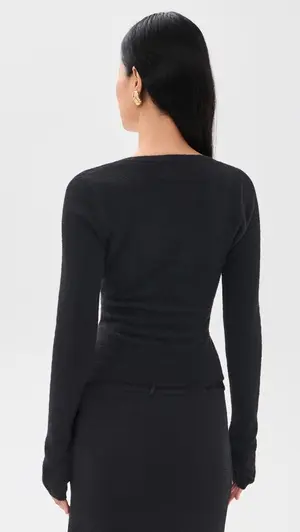 SEVEN WONDERS Magnolia Scoop Knit Top