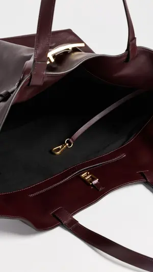 ANINE BING Elly Small Grained Leather Tote