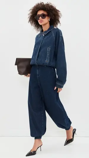 7 For All Mankind Aviator Denim Jacket