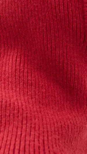 FAVORITE DAUGHTER The Button Balaclava - Crimson