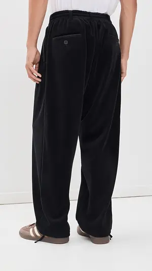 Y3 Tapered Velvet Corduroy Pants