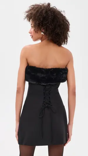 RUNAWAY THE LABEL Miki Strapless Corset Mini Dress