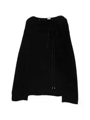 YEAREAST Drawstring Jumper - Black