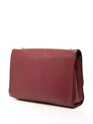 Gucci 2000-2015 Medium Calfskin Miss Bamboo Crossbody Bag - Red